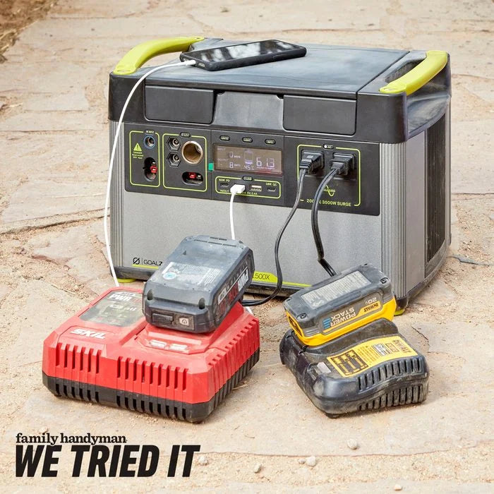 Family Handyman: We Tried the Goal Zero Yeti 1500X Power Station and I