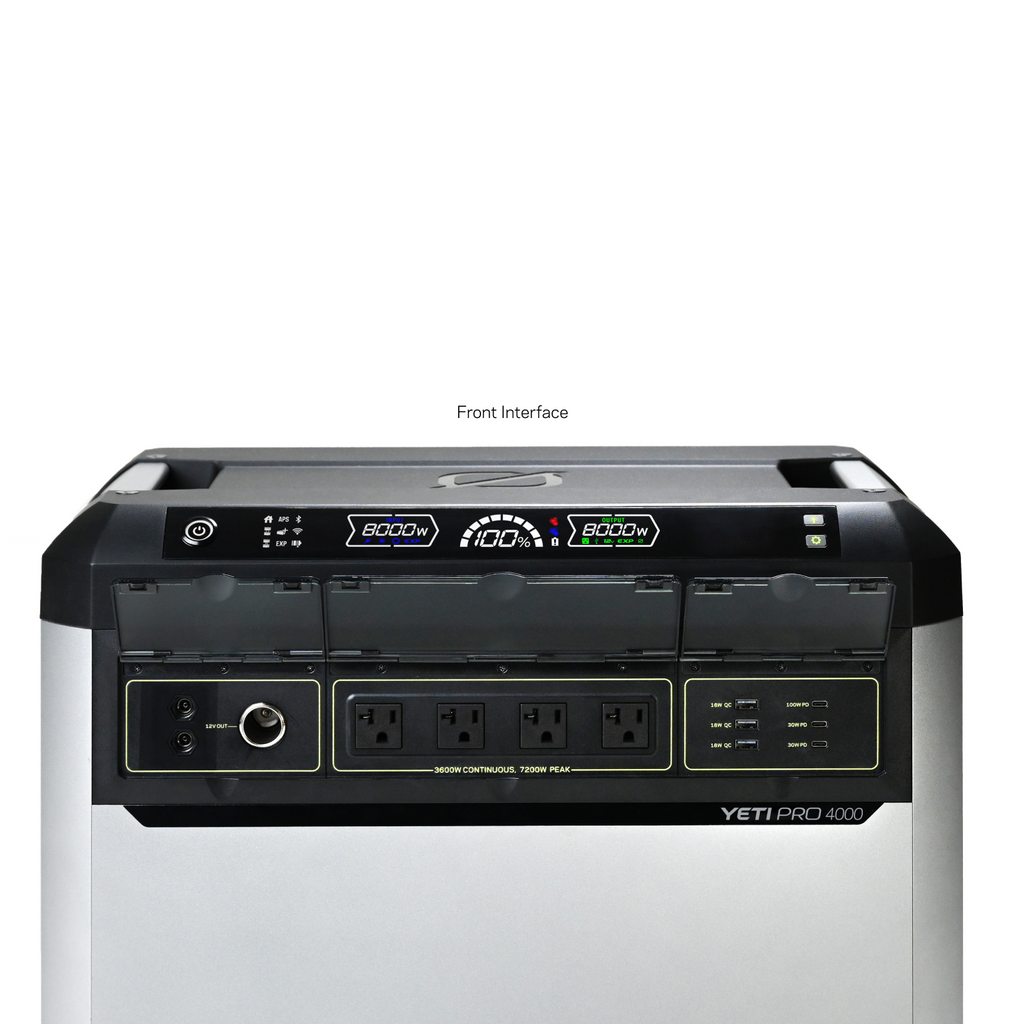 Yeti PRO 4000 + (2) Nomad 400 Solar Generator 800W | Goal Zero