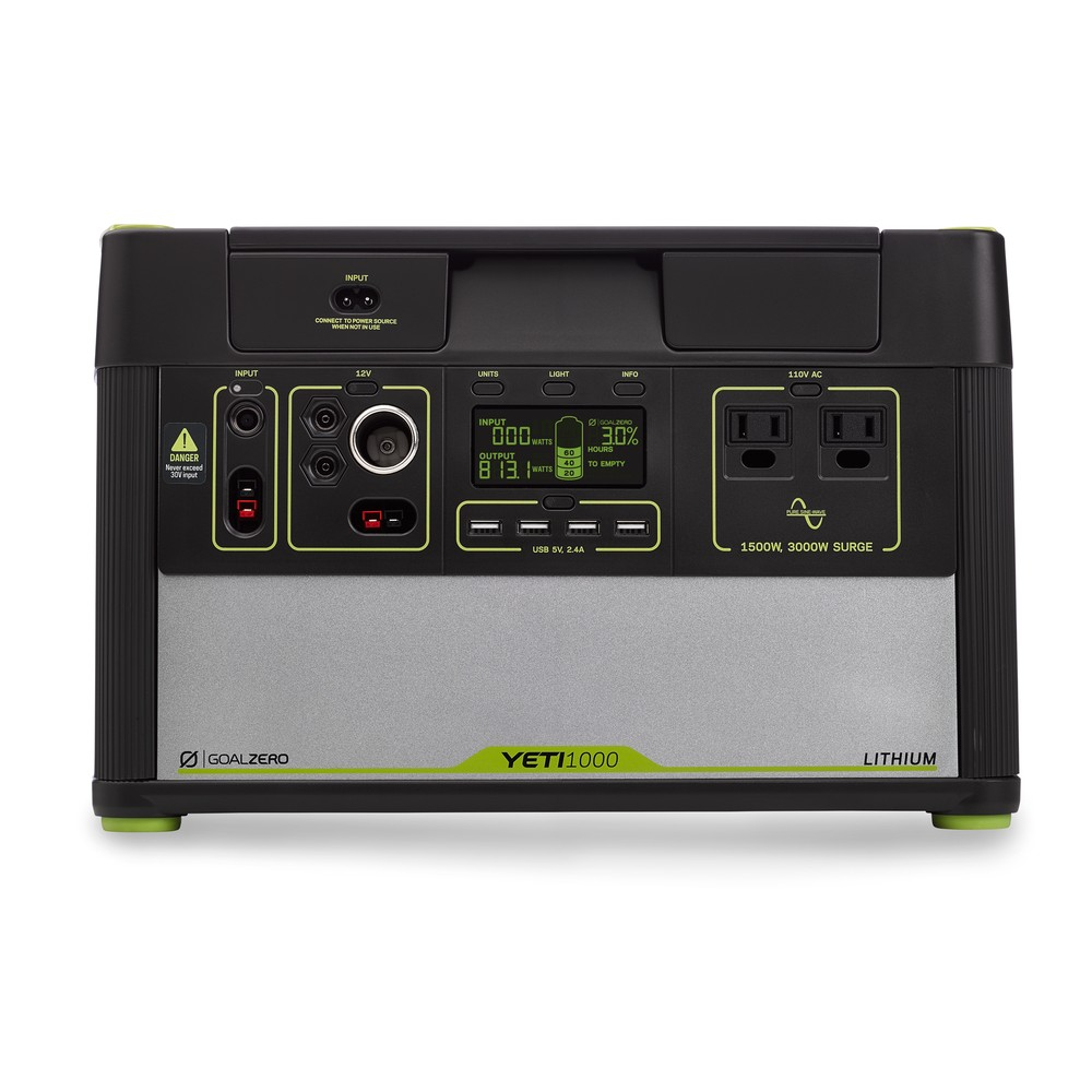 Yeti 1000 Lithium Portable Power Station (OPEN BOX) – Goal Zero